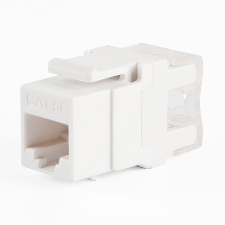 CAT5e RJ45 (8P8C) Unshielded Punch Down Keystone Jack Module | AZE